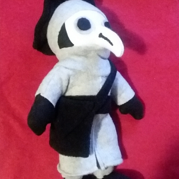 Handmade | Accessories | Handmade Anime Art Plague Doctor Plushie Plush ...